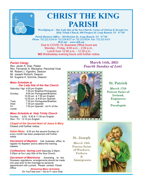 Bulletins | CHRIST THE KING PARISH